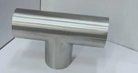 China Sanitary 30mm Stainless Steel Pipe Tee with 2500lbs Pressure Rating for Industrial Welding Applications for sale