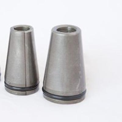 China Cold Forged Post Tension Wedge 58-63HRC Corrosion Resistant for Concrete Structures for sale
