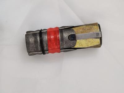China Steel Hexagon Expansion Shell Rock Bolt Assembly with 50kN Tension Capacity and Zinc+Gold Plating for sale