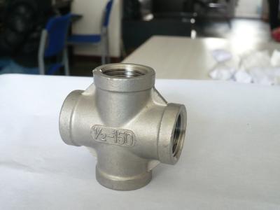 China Stainless Steel 304 Cross Swivel Pipe Branch Connection - DN10-DN600 Size Range, Weld Connection for Industrial Use for sale