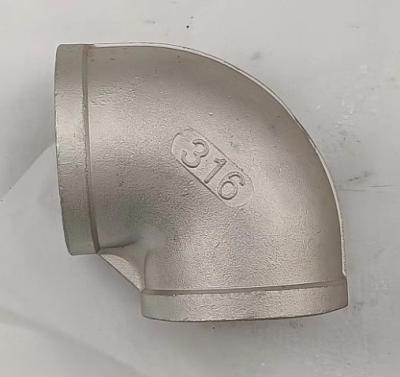 China ASTM A403 WP316L/WP321 Stainless Steel 1.5 Inch 90 Degree Pipe Elbow - ISO9001 Certified for sale
