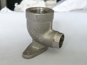 China Schedule 40 Stainless Steel 1 inch 90 Degree Elbow Connector - 304/304L Material, ASME B16.11 Compliant for sale