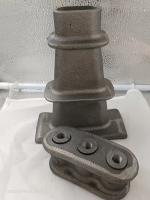 China Flat Casting Anchorage Post Tension System with 15.24mm and 12.7mm Strands, 1960 MPa Tensile Strength for sale