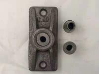 China PC Monostrand Unbonded Post Tensioning System Flat Type 0.5 Inch 12.7mm with Wedge Block and Bearing Plate for sale