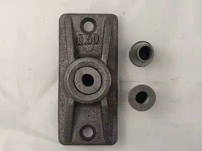 China PC Monostrand Unbonded Post Tensioning System Flat Type 0.5 Inch 12.7mm with Wedge Block and Bearing Plate for sale