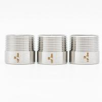 China Stainless Steel Straight Quick Connect Pipe Fittings DN10-DN600 for Hydraulic Systems with 304/316L Material for sale