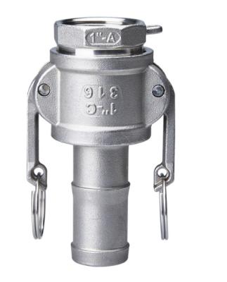China Self-Locking Stainless Steel Camlock Couplings 1/4