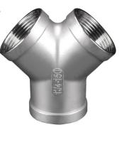 China 316 Stainless Steel Pipe Tee Fittings 150 LB DIN Standard -20°C to +220°C Temperature Range for sale