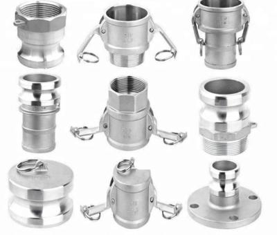 China Stainless Steel Hydraulic Quick Connector Coupling 250 PSI Pressure Rating with 1/2