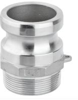 China Stainless Steel Hydraulic Quick Connector Coupling 250 PSI Pressure Rating with 1/2
