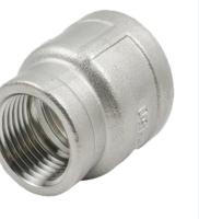 China Stainless Steel 304/316 NPT/BSP Thread Reducing Socket 1/2×3/8 Inch with Ra 1.6-12.5 Surface Finish for sale