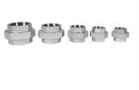 China NPT Threaded Stainless Steel Pipe Union 1/2 Inch Size with -20°C to +220°C Temperature Range ASTM Standard for sale