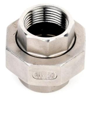 China ODM CF8 Stainless Steel Union Coupling Fitting 2 Inch JIS Standard with ±0.1mm Tolerance and -20°C to +220°C Temperature Range for sale