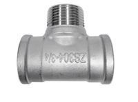 China 316L Stainless Steel Pipe Tee Fittings 1/8