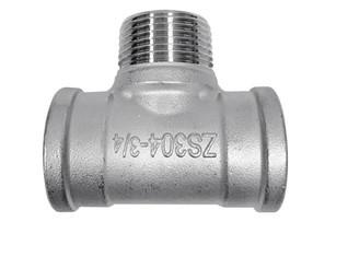 China 316L Stainless Steel Pipe Tee Fittings 1/8