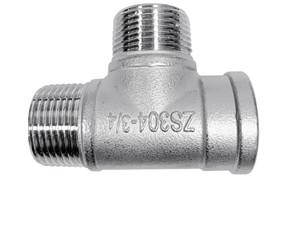 China Stainless Steel Pipe Tee Fittings 150 LB Pressure Rating -20°C to 220°C Temperature Range Custom Sizes for sale