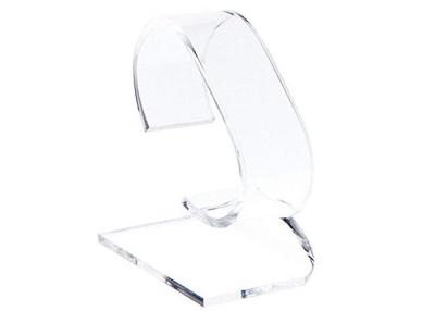 China Plymor Clear Acrylic Single Watch Displays Stands Rack Holder for sale