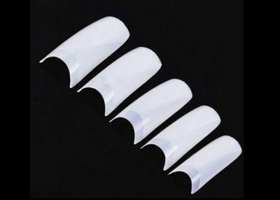 China Ten Different Sizes French False Nail Tips Half Nails Acrylic Material for sale