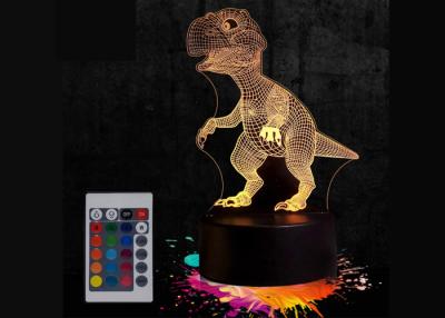 China USB Powered 3D Optical Illusion Night Light Visual Creative Touch Control for sale