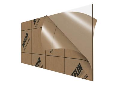 China Material Pmma Acrylic Mirror Sheet Lightweight Mirror Panels UV Resistance for sale