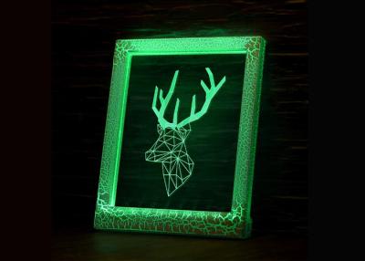China Home Decor 3D LED Lamp Night Light With Remote Controller Acrylic Material Panel for sale