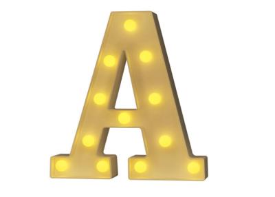 China Warm White 3D LED Acrylic Letters Alphabet Light Up Sign Decoration Letters A - Z for sale