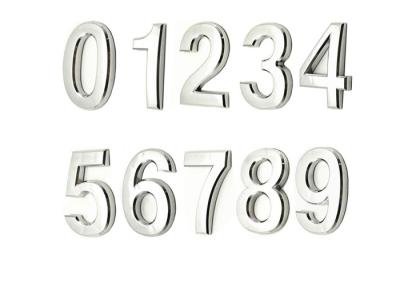 China 0 - 9 Door Address Number Stickers For Mailbox Apartment Upgrade Model for sale