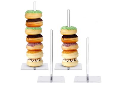 China Multi Function Clear Acrylic Cupcake Stand Holder For Wedding Birthday Party for sale