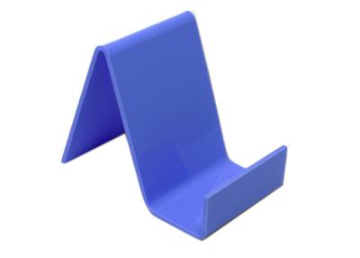 China Small Acrylic Mobile Phone Display Stand For Holding Books / Plates / Phone for sale