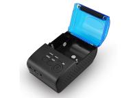 China Mini Portable Blue tooth thermal printer Photo Receipt Bill Printer with 58mmx50mm Paper Cabin for sale