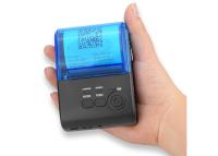 China Mini Portable Blue tooth thermal printer Photo Receipt Bill Printer with 58mmx50mm Paper Cabin for sale
