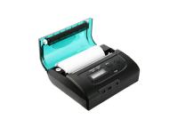 China Handheld 80mm Mobile Portable Thermal Printer Bluetooth with LED Display Battery Indicator for sale