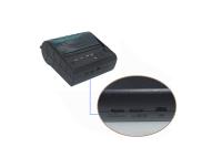 China Handheld Wireless 80mm Bluetooth Portable Mobile Receipt Printer with Car Charger for sale