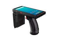 China Portable Android RFID UHF Reader Phone With Pistol Grip and 1D 2D Barcode Scanner for sale