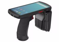 China Portable Android RFID UHF Reader Phone With Pistol Grip and 1D 2D Barcode Scanner for sale