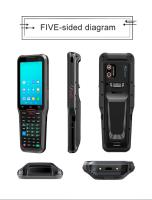 China Full Buttons Handheld 1D 2D Android Barcode Scanner Inventory Mobile Smartphone pdas for sale