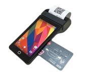 China Handheld Touch Screen POS Terminal Wireless Credit Card Machine With Built-in Printer for sale