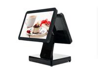China Android 4.4 Touch Screen POS Ordering System With WIFI 15 Inch Dual Screen for sale