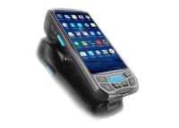 China PDA Device Wireless Barcode Scanner 5 Inch Industrial Rugged Android Bluetooth for sale