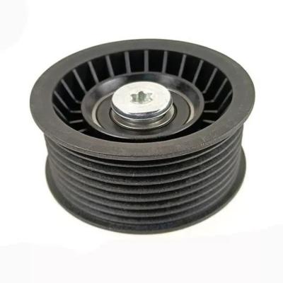 China 11287627053 Demillon Auto Parts Engine System V-Ribbed Belt Deflection Guide Idler Pulley for BMW F01 F02 F03 F40 E71 E72 for sale