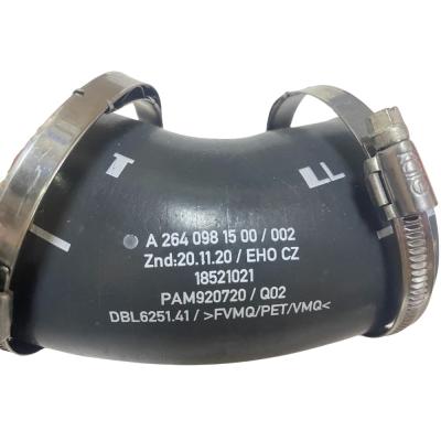 China 2640981500 2640981300 Demillon Auto Parts Intercooler Charge Air Cooler Boot for Mercedes-Benz C180 E200 E250 E300 GLC250 CLG300 for sale