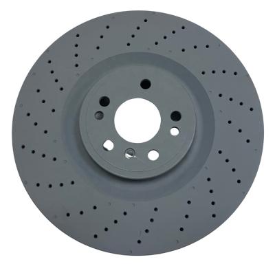 China 1664210912 1664211600 Demillon Auto Parts Brake System Front Brake Disc for Mercedes-Benz GLS400 GLS450 GLS500 GLE320 GLE350 for sale