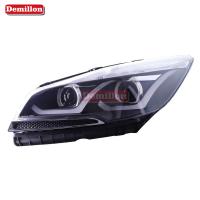 China Demillon 2013-2016 for Ford Kuga Headlight Assembly Modified With Led Daytime Running Lights Dual Lens Xenon Headlights for sale