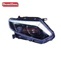 China Demillon Turn Signal Light for Nissan X-Trail Headlight Assembly 2014-2016 Modified Led Lens Headlight Daytime Running Light for sale