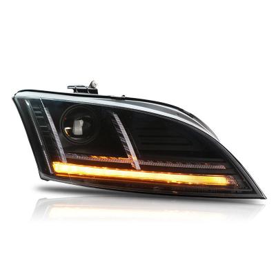 China Demillon for Audi Tt Headlight Assembly Modified With Led Dual Lens Original Car Upgraded With Daytime Running for sale