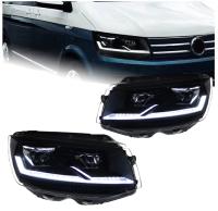 China Demillon 2016-2020 for Volkswagen Caravelle Headlight Assembly Maitewei T6 Led Daytime Running Light Flow Turn Signal Headlight for sale