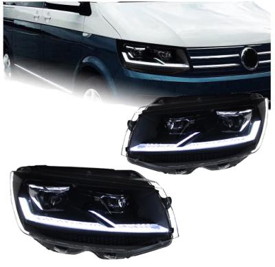China Demillon 2016-2020 for Volkswagen Caravelle Headlight Assembly Maitewei T6 Led Daytime Running Light Flow Turn Signal Headlight for sale