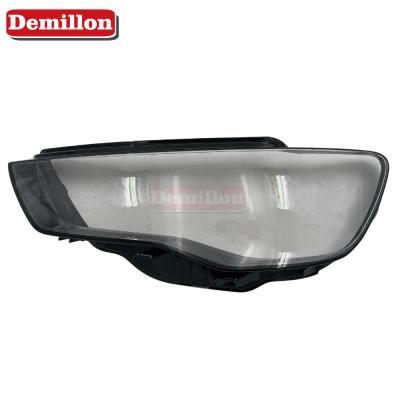 China Demillon Auto Parts Transparent Headlight Cover Glass Shell Lamp Shade Lens Headlamp for Audi A3 GL 13-16 Year for sale
