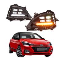 China Demillon 2018 for Hyundai I20 Led Daytime Running Lights Waterproof Fog Lights Running Lights for sale