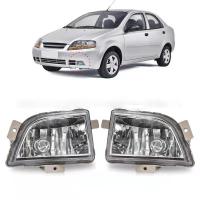 China Demillon 2004-2007 Waterproof Car Accessories Front Fog Light Holographic Light for Chevrolet Kalos Aveo 96540259 96540260 for sale